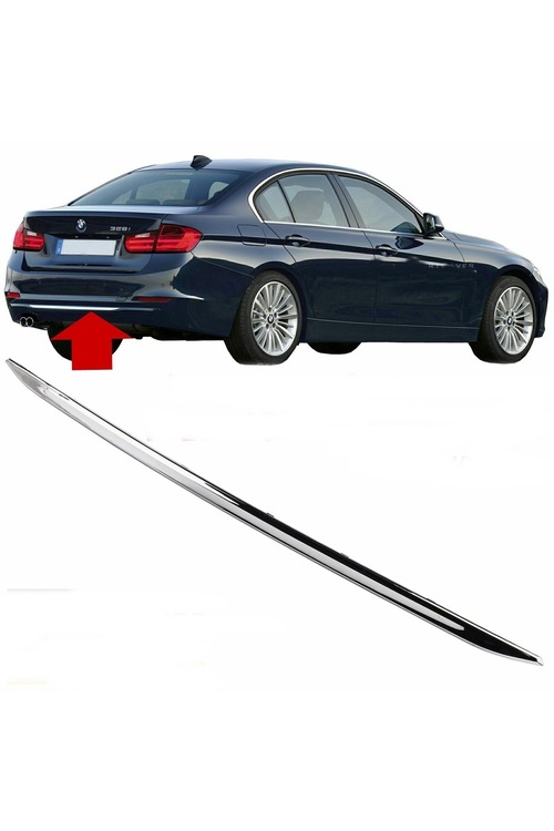 Bmw F30 Arka Orta (Krom) Luxury Tampon Nikelajı 51127289755 Fiyatları ...