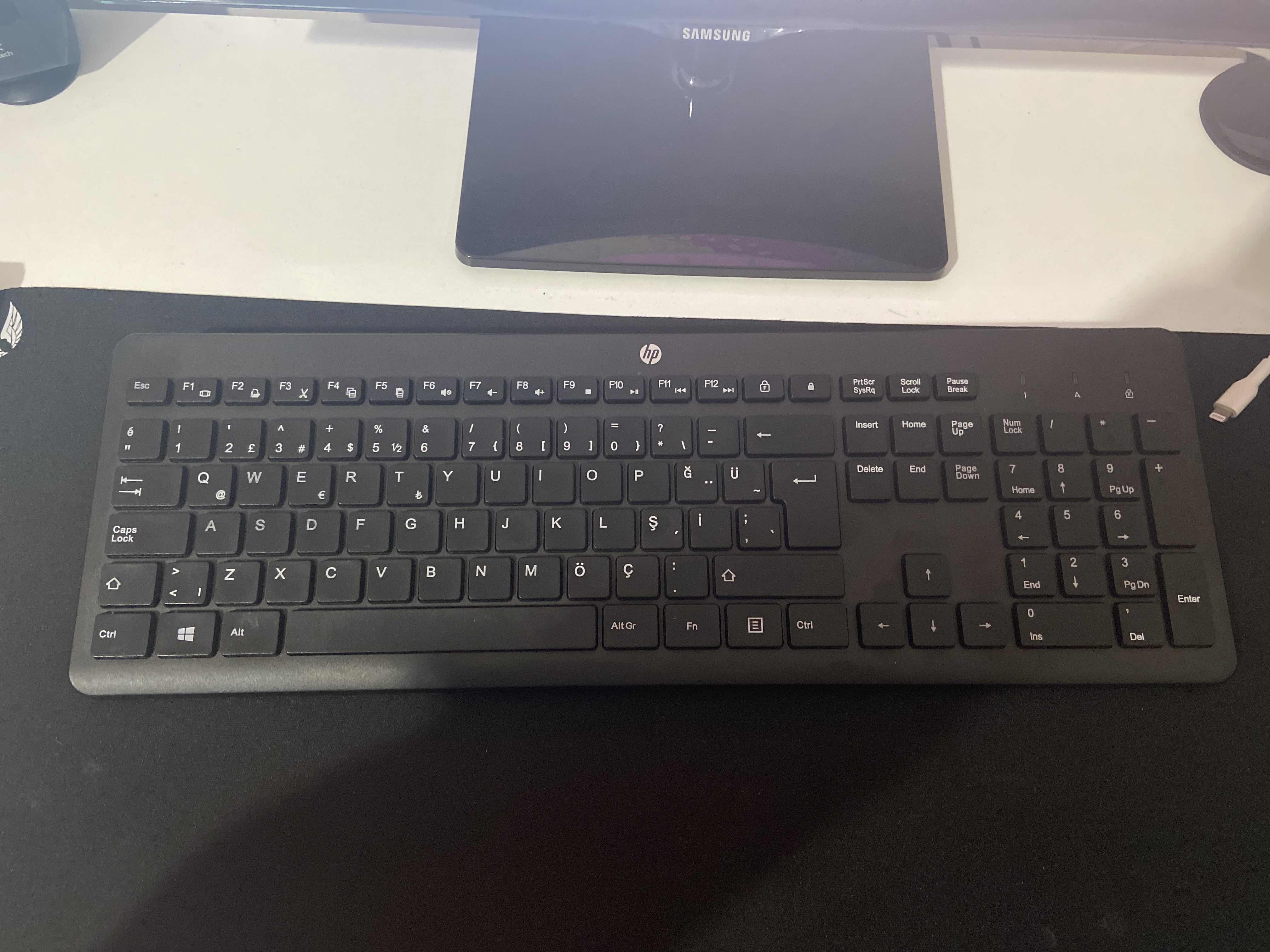 HP 230 18H24AA Kablosuz Türkçe Q Klavye Mouse Set Siyah Fiyatları ve ...