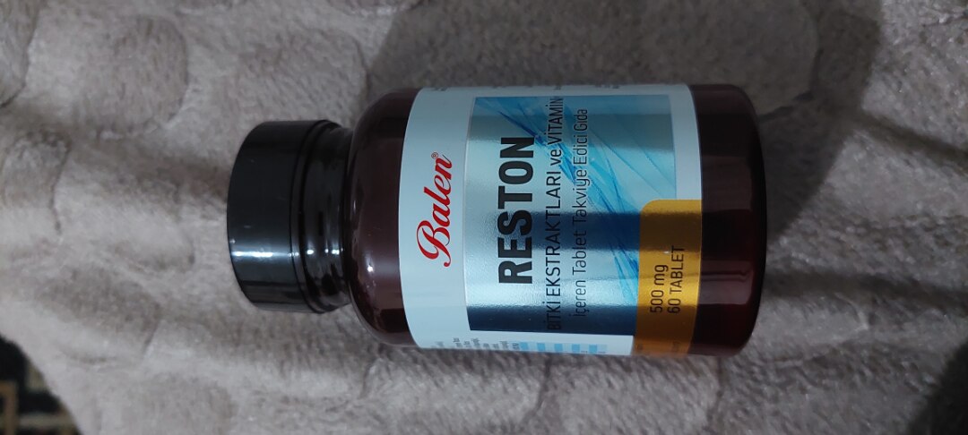 Balen Reston Bitki Ekstraktları ve Vitamin 500 MG 60 Tablet 3 Adet ...