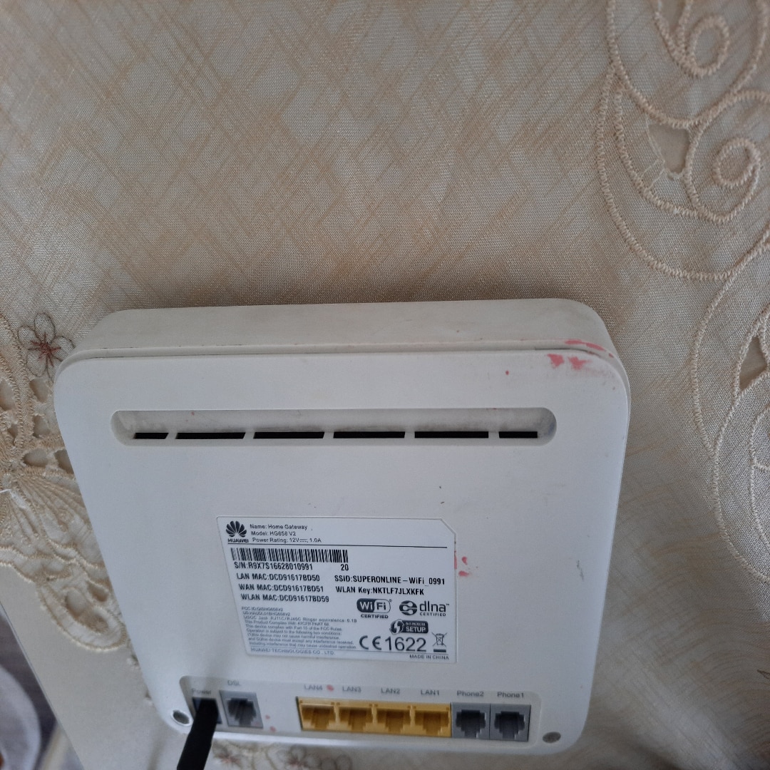 Huawei HG658 V2 300 Mbps Kablosuz 4 Port ADSL2 Modem Fiyatları ve ...