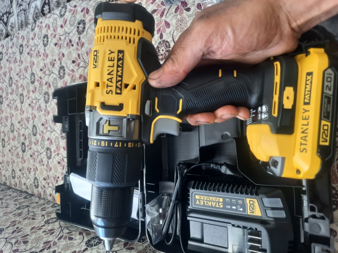 Stanley SCD718D2K 18V 2.0AH V20 Çift Akülü Darbeli Matkap Vidalama ...