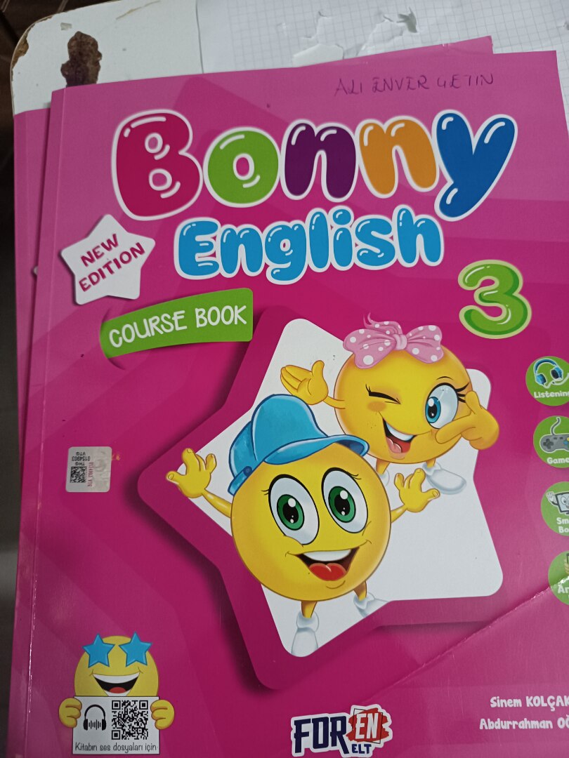 Bonny 3.sınıf English Course Book + Activity Book Fiyatları ve Özellikleri
