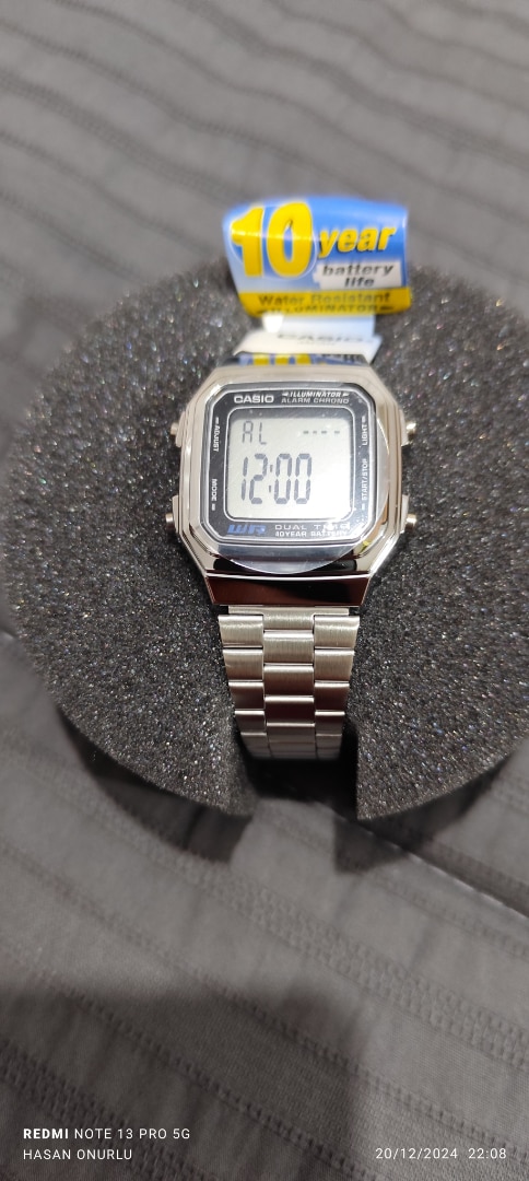 Casio A178WA-1ADF Dijital Erkek Kol Saati Fiyatları ve Özellikleri