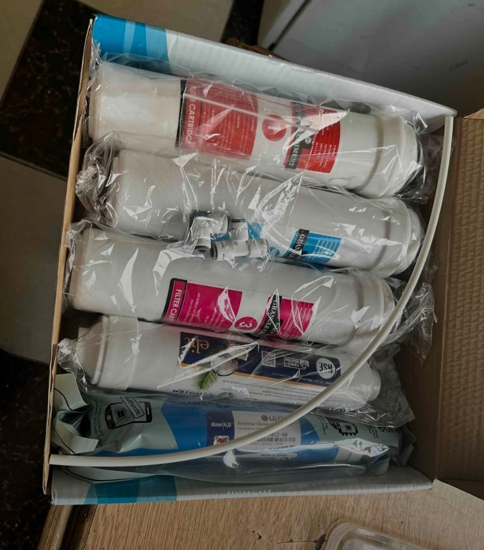 İhlas Aura Cebilon Unique Dijital Su Arıtma Cihazı Uyumlu 5'li Filtre ...