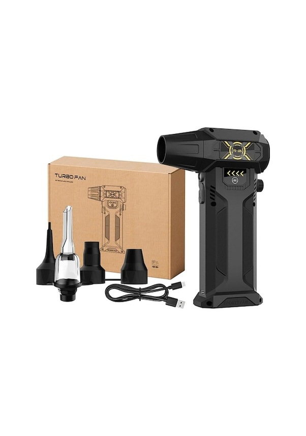 Mini Jet Üfleyici 130000 Rpm Elektrikli Jet Fan Süper Jet Fan Yeşil ...
