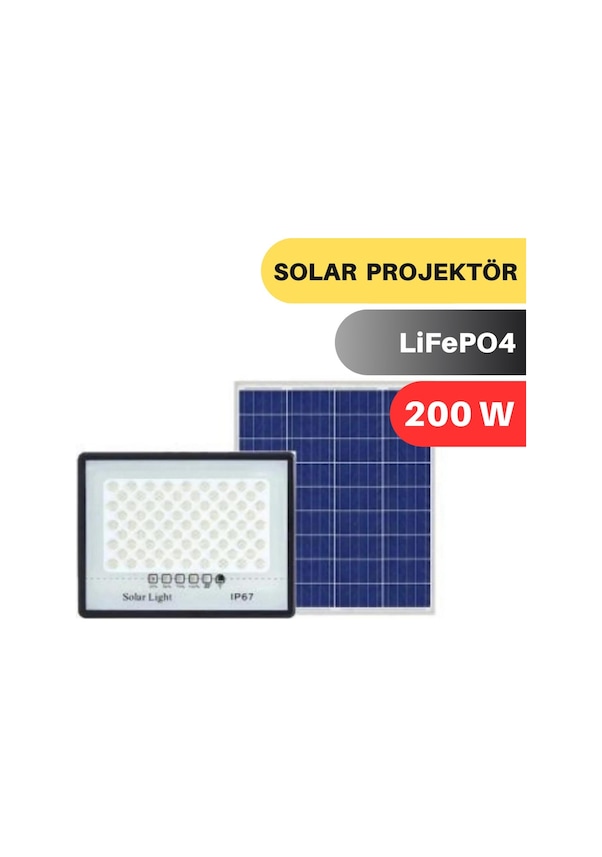 Lexron 200w Solar Projektör Fiyatları ve Özellikleri