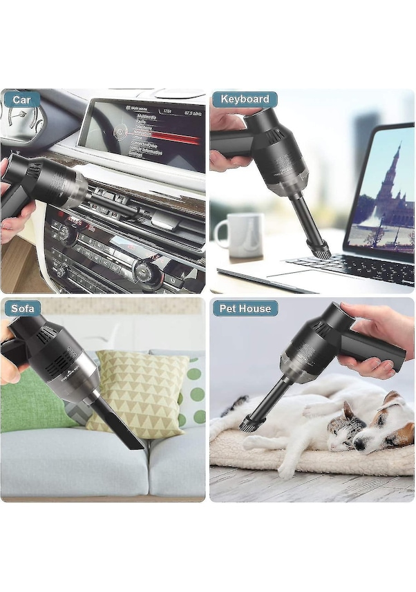 Mini Vakum Kablosuz Vakum Klavye Temizleyici Şarj Edilebilir Masaüstü ...