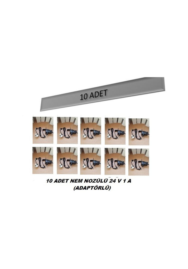 10 Adet Nem Nozulu Tek Led Adaptör Dahil Fiyatları ve Özellikleri