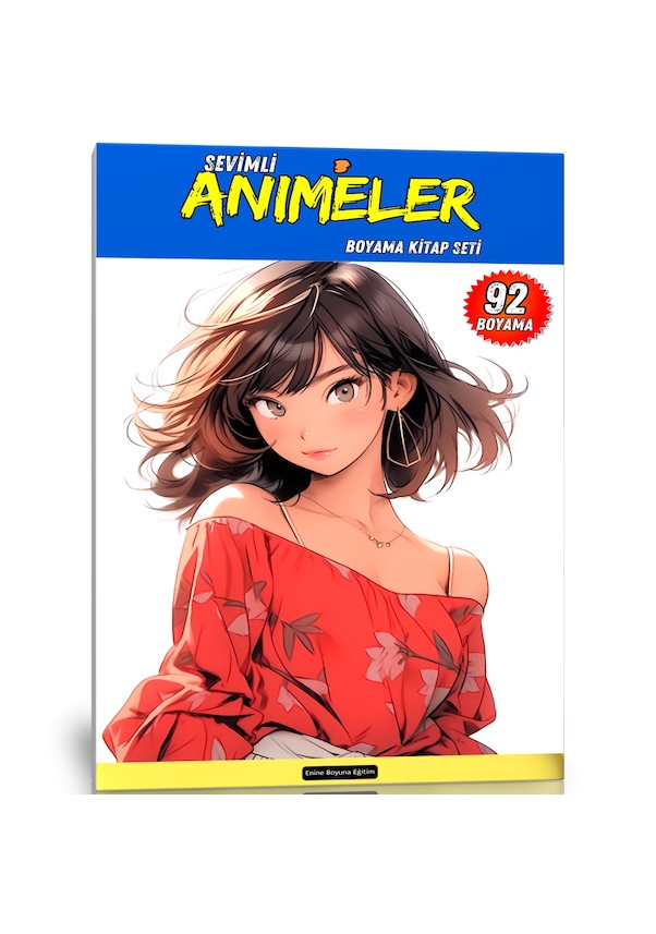Sevimli Animeler Boyama Kitap Seti 92 Süper Boyama Fiyatları ve Özellikleri