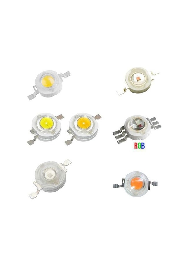 Power Led 1 Watt 350Ma - Günışığı 10 Adet Fiyatları ve Özellikleri