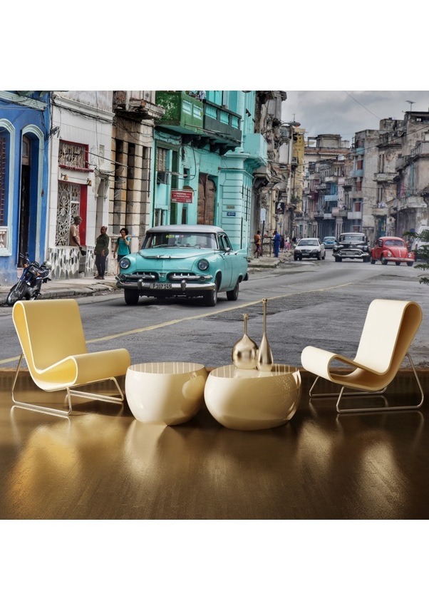 Klasik Eski Model Mavi Araba Duvar Kağıdı Fiyatları ve Özellikleri