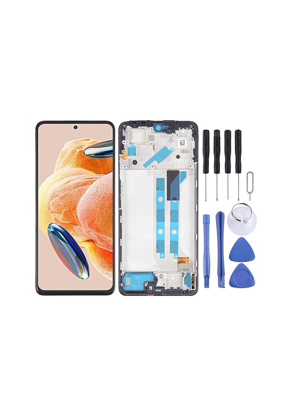 Xiaomi 2209116ag Redmi Note 12 Pro 4g Ekran Lcd Full Çıtalı Tft Siyah ...
