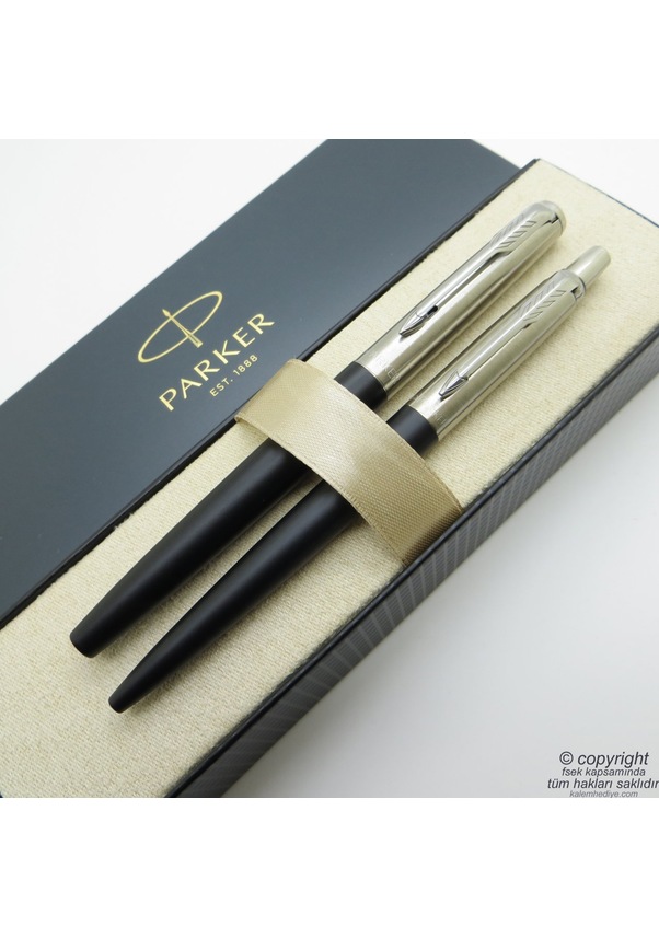 Parker Jotter Siyah Ct Dolma Kalem + Tükenmez Kalem Set Parker ... Parker Jotter Siyah Ct Dolma Kalem + Tükenmez Kalem Set Parker ...