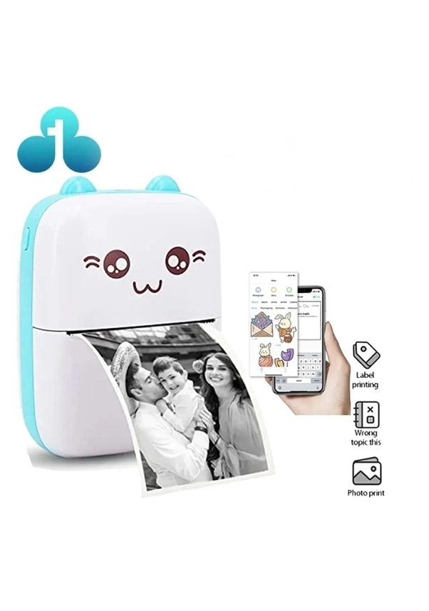 Torima X022 Mini Kablosuz Fotoğraf - Etiket - Baskı Makinesi & Yazıcı Mavi Fiyatları ve Özellikleri