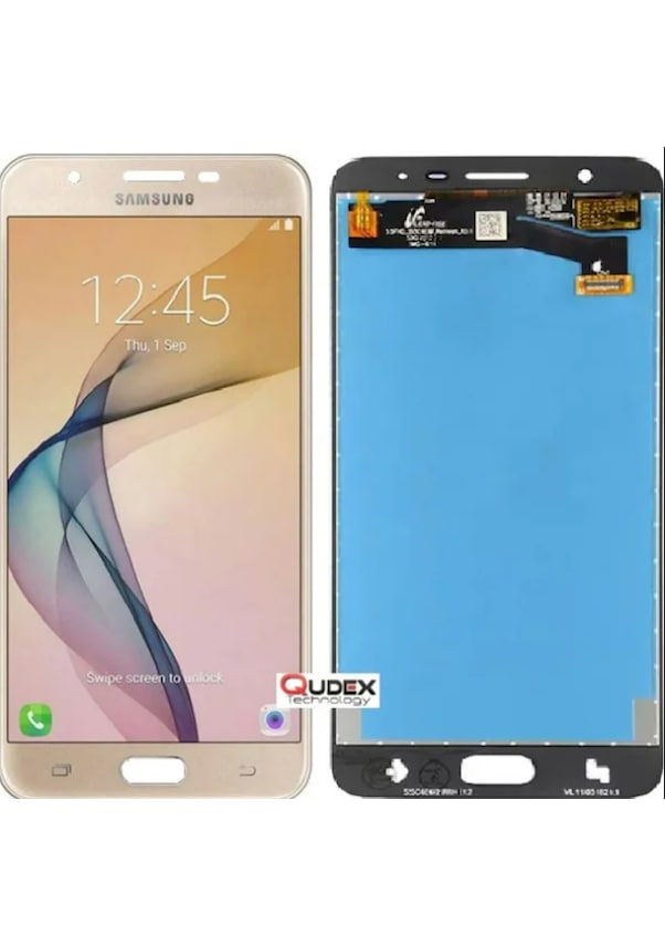Samsung Galaxy Uyumlu J7 Prime SM-G610F Lcd Dokunmatik Ekran Altın ...