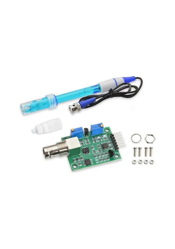 Ph4502c Ph Value Detection Sensor Module Kit Detection Regulator Soil Water Quality Acid ...