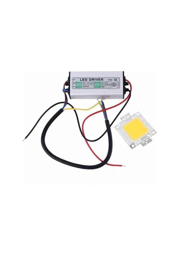 20w Led Driver + 20w Power Led Renk Beyaz 20 watt Projektör Ledi Fiyatları ve Özellikleri