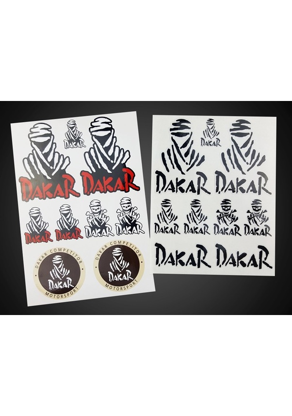 Dakar 2Li Sticker Set Fiyatları ve Özellikleri