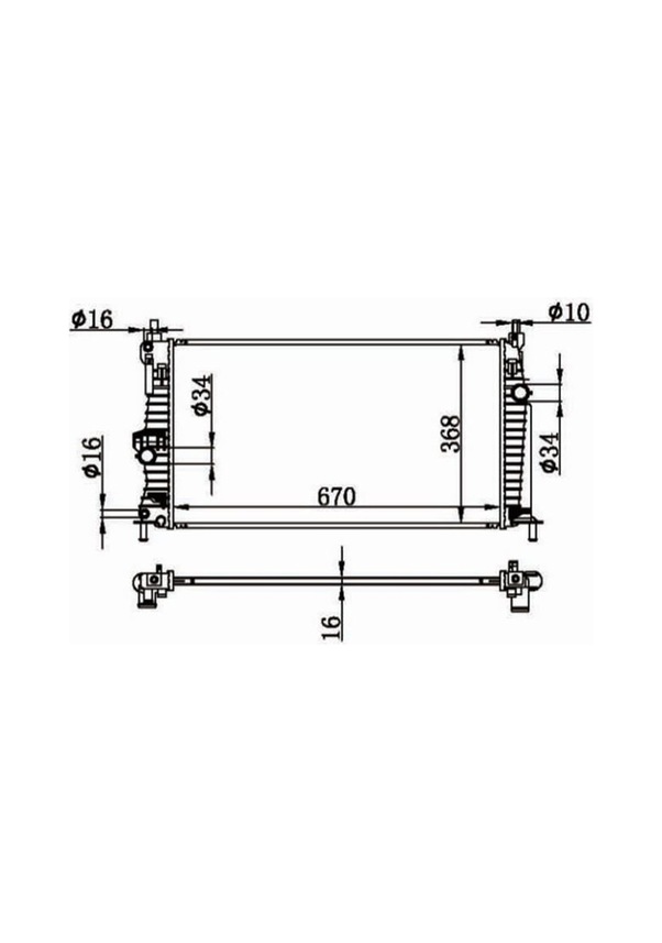 Mga-80541 - Su Radyatoru Brazıng Mazda3 10-14 A/t M/t Fiyatları ve Özellikleri
