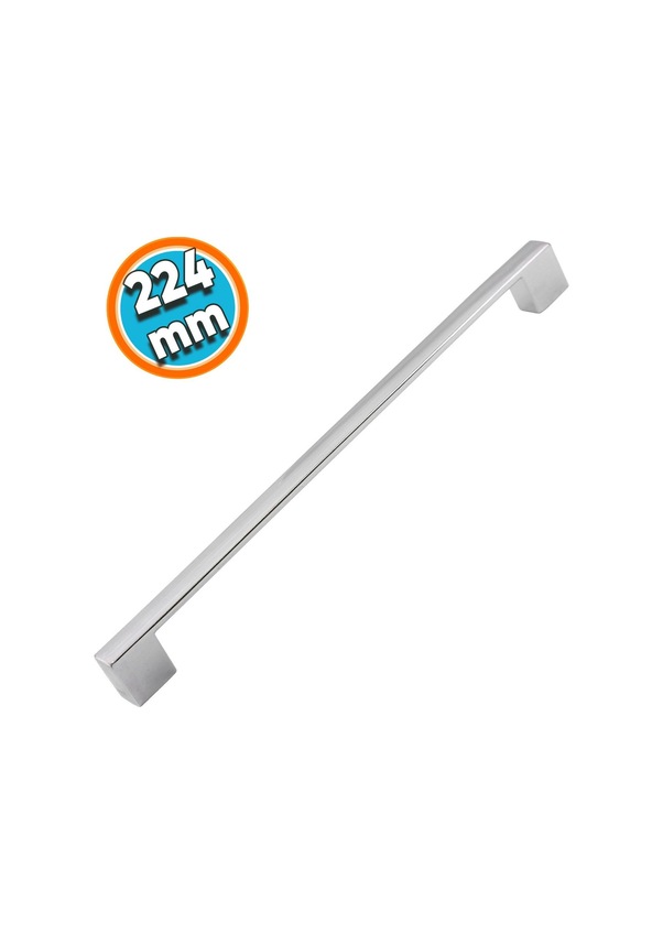 Mobilya Mutfak Dolabı Çekmece Dolap Kapak Kulpu Kulbu Krom 224 Mm Metal ...
