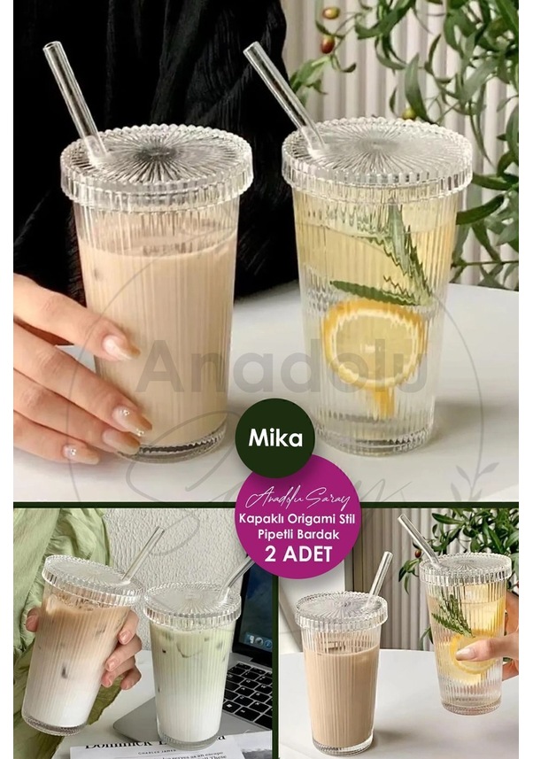 2 Adet Mika (Cam Değildir) Kapaklı Pipetli Origami Stil Bardak Soğuk ... 2 Adet Mika (Cam Değildir) Kapaklı Pipetli Origami Stil Bardak Soğuk ...