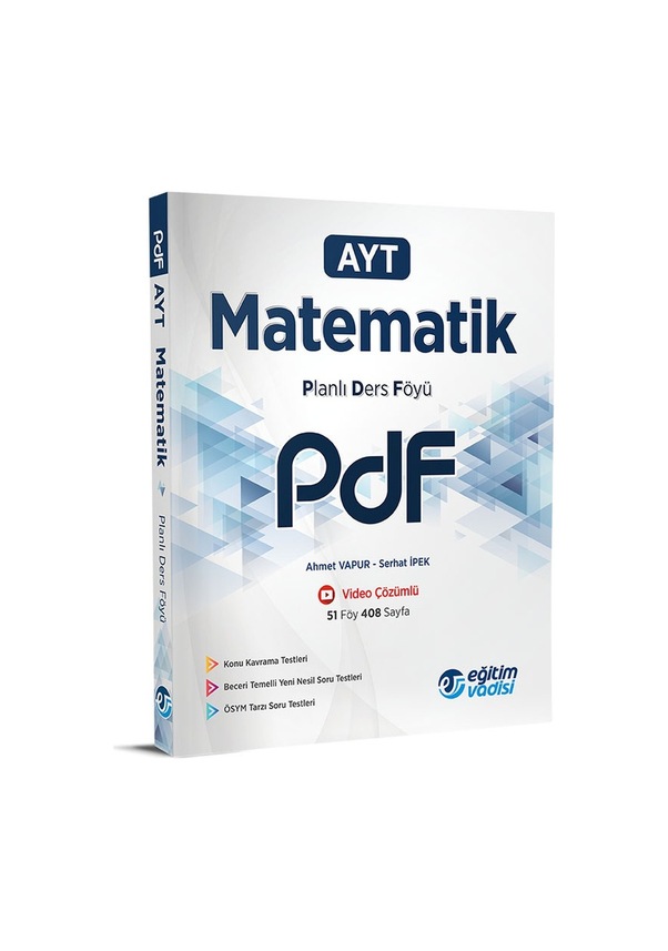 Eğitim Vadisi Ayt Matematik Pdf Planlı Ders Föyü 2023 Fiyatları ve Özellikleri