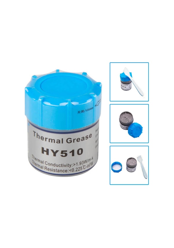 HY 510 Termal Macun 10G 1.93W/m-k - Cpu Gpu Ps4 Ps3 Pc Soğutma Macunu ...
