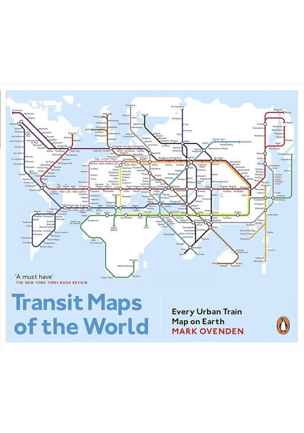 Transit Maps Of The World: Every Urban Train Map On Earth Fiyatları ve ...