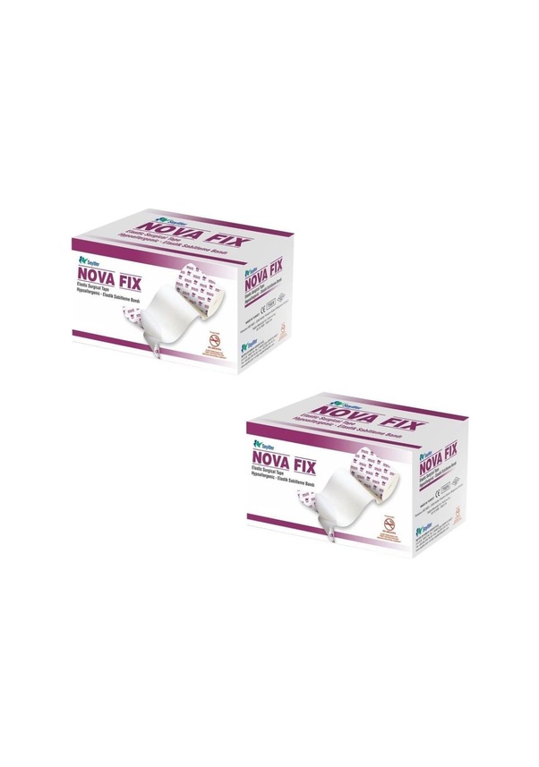 Nova-Fix Esnek Sabitleme Bandı Fix Flaster Bant 10 M x 15 CM 2 Adet ...