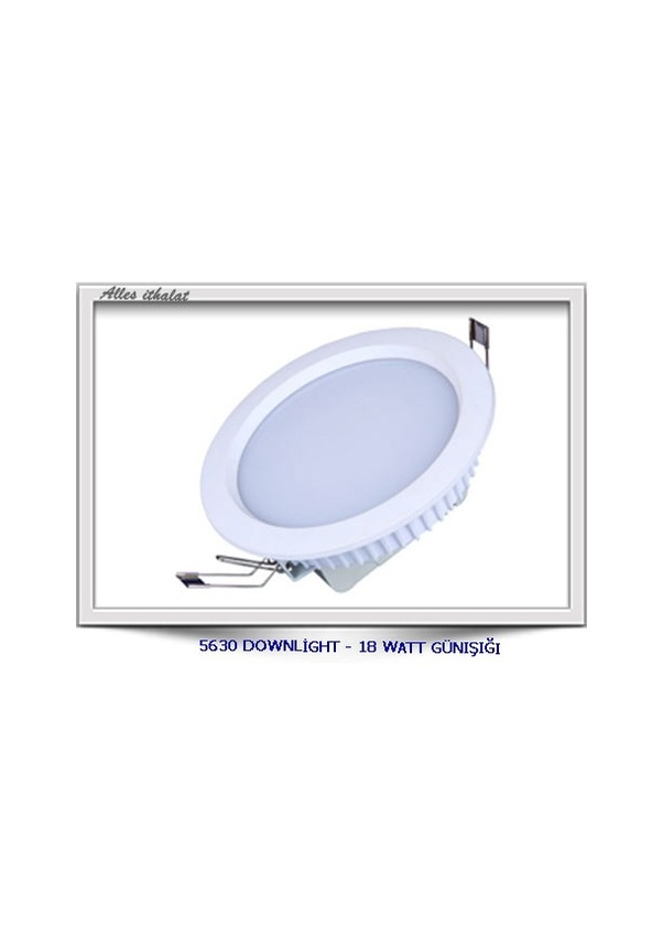 LED DOWNLİGHT TAVAN LAMBA ARMATÜR - 18 WATT GÜNIŞIĞI Fiyatları ve ...