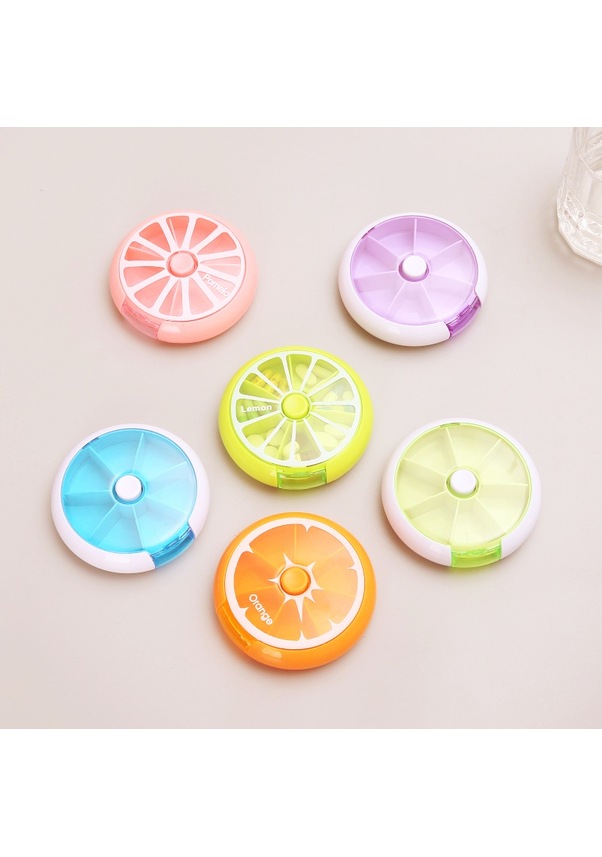 Mini Yeni Küçük Taşınabilir Seyahat Vitn Hap Kutusu Kılıfları Konteyner ...