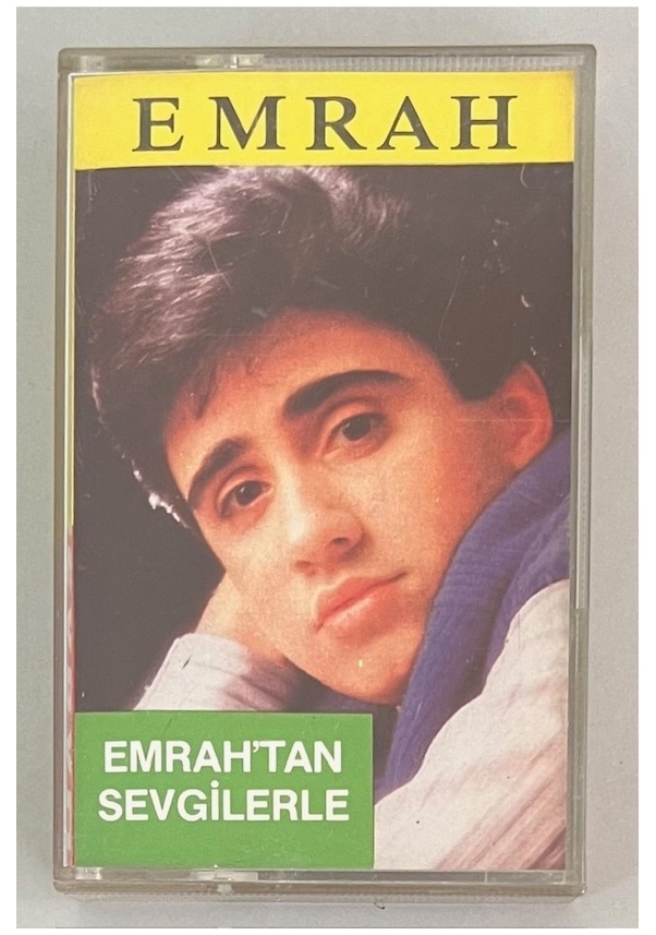 Küçük Emrah Emrah'tan Sevgilerle Kaset Orjnal Dönem Kağıt Baskı Kaset ...