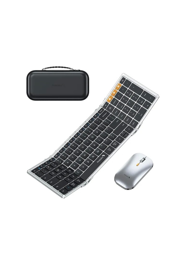 Protoarc Xkm01 Katlanabilir Klavye Ve Fare Black Silver Karışık ...
