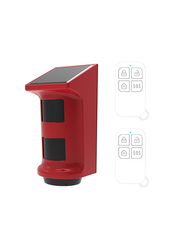 Singree Güneş Enerjili Hareket Sensörlü Alarm Sistemi - 120db Sesli Ve ...