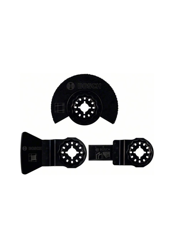Bosch Starlock Seramik İçin Raspa Makinası Seti 3 Parça 2607017324 ...