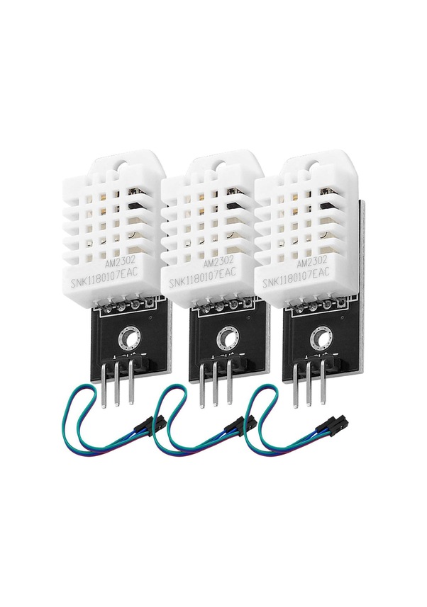 Arduino Ve Raspberry Pi İçin Kablolu 3 Paket Dht22 Am2302 Sıcaklık Ve ...