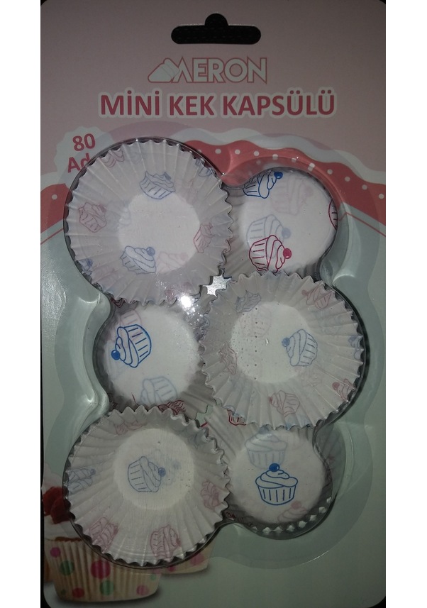 Mini Kek Kapsülü Kalıbı 80 Adet Fiyatları ve Özellikleri