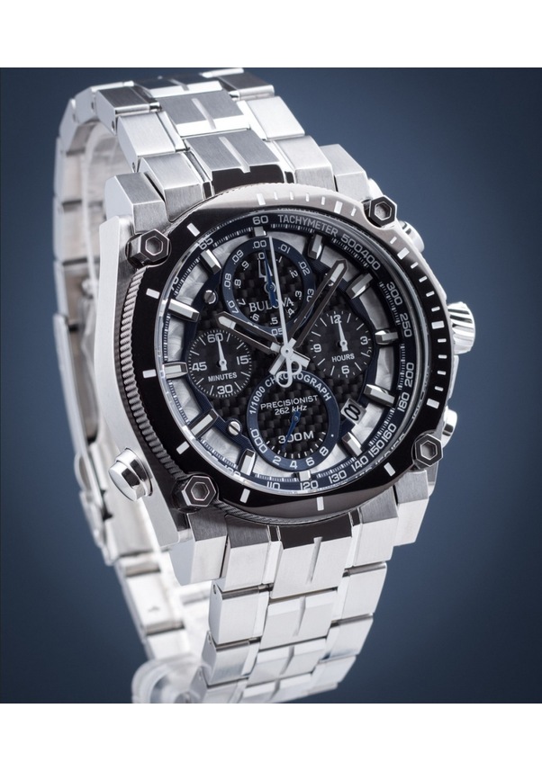 Bulova Precisionist 98b316 Erkek Kol Saati Chrono 262 Khz Fiyatları ve ...