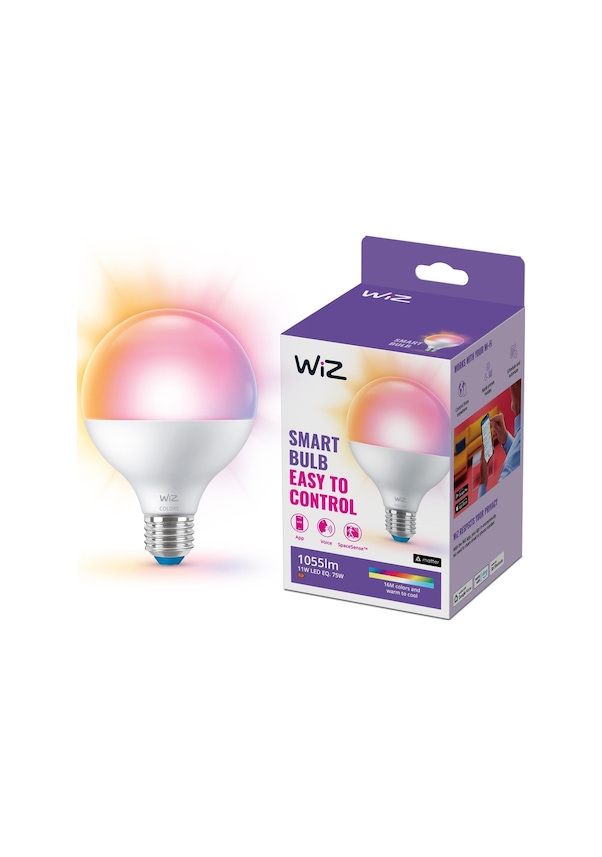 Wiz 75w Renkli Ambiyans E27 Akıllı Ampul G95 Fiyatları ve Özellikleri
