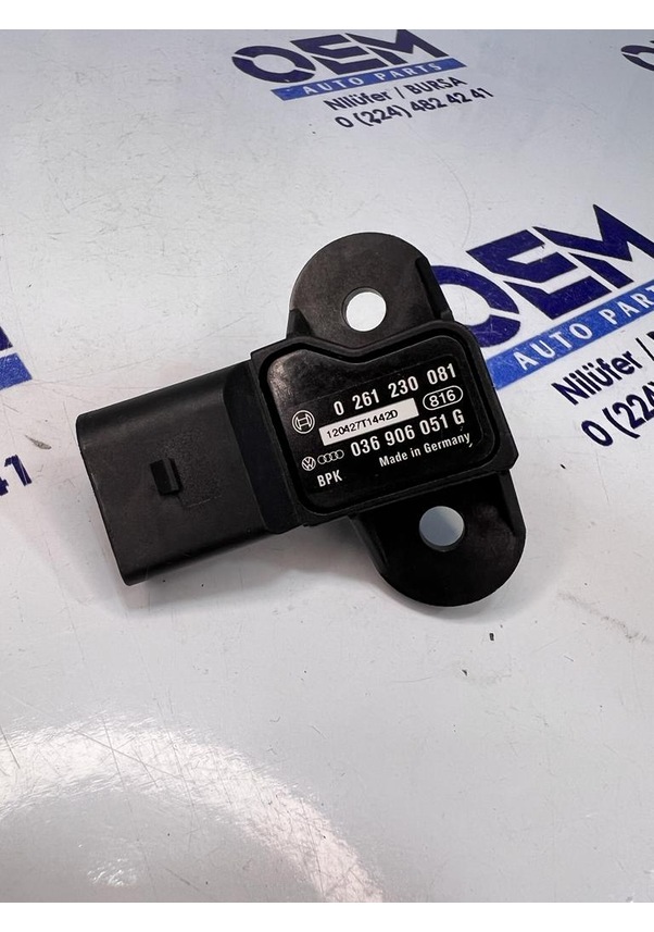 036906051G AUDİ VW SKODA SEAT EMME MANİFOLD SENSÖRÜ BENZİN 1.4 ...