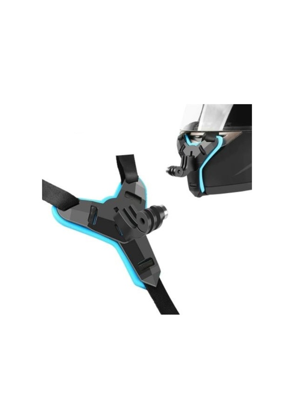 Eken Gopro Aksiyon Kamera Kask Alt Çene Bağlantı Aparatı-Turuncu ...