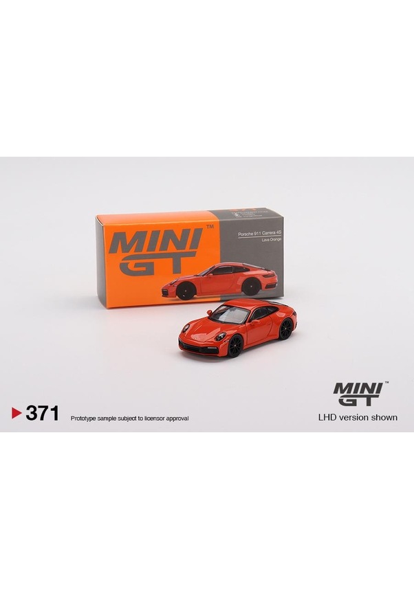Mini Gt 371 Porsche 911 992 Carrera 4s 1:64 Turuncu Model Araba ...