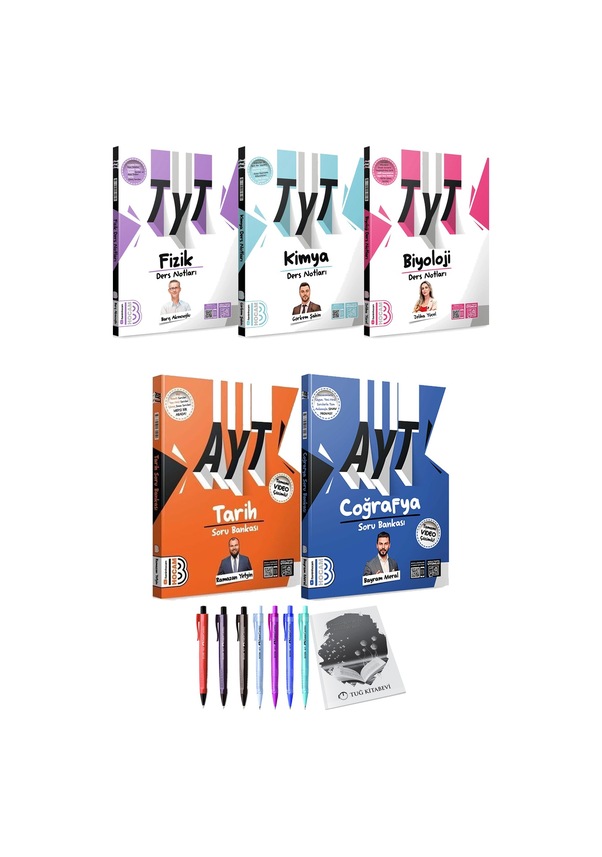 2025 Tyt Fizik Kimya Biyoloji Ders Notu - 2025 Ayt Tarih Coğrafya Soru + Hediyeli Fiyatları ve ...
