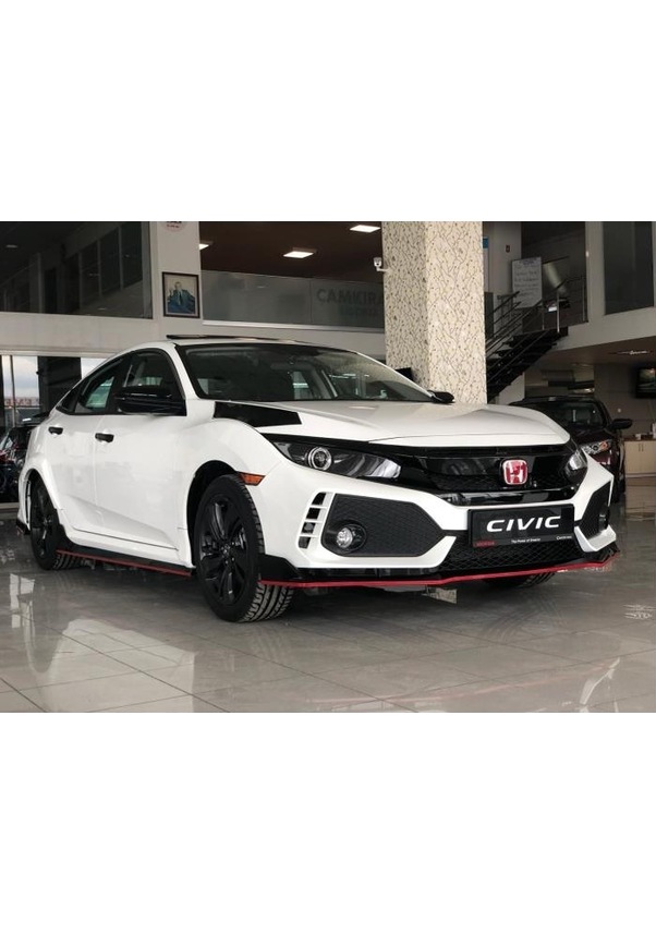 Honda Civic Fc5 Typer Yan Marşpiyel Sağ & Sol (Plastik) N11.34232 ...