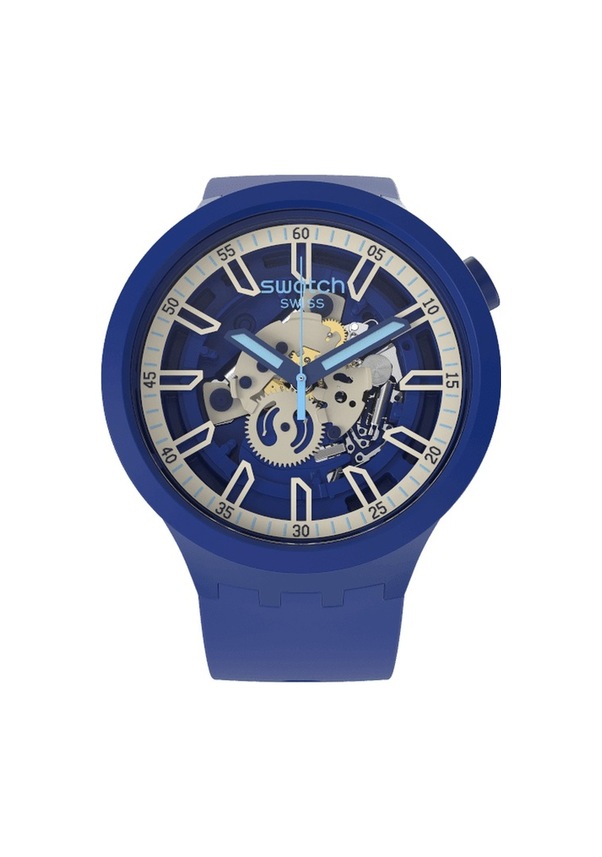 Swatch Big Bold Iswatch Blue Unisex Kol Saati SB01N102 Fiyatları ve ...
