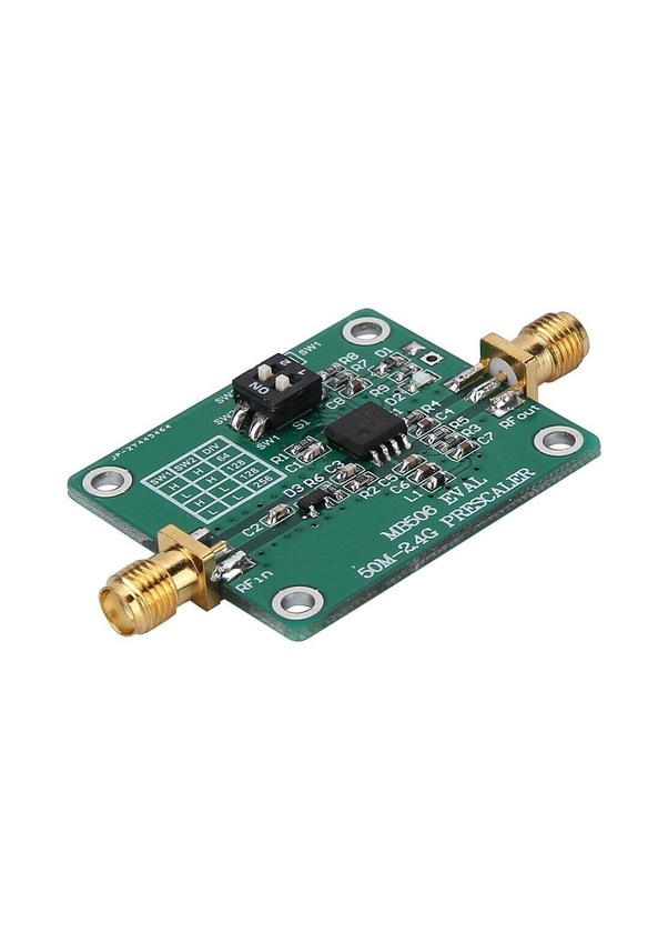 MB506 Modülü Mikrodalga Prescaler 64 128 256 2.4GHz Frekans Bölücü ...