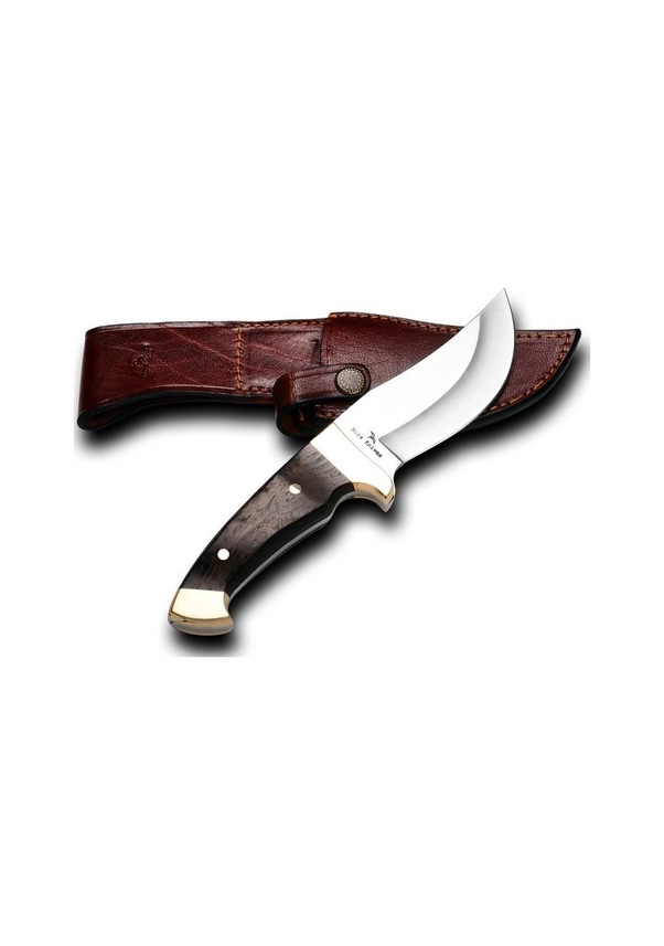 Bora Knives - M-409 Barbary Lion Wenge Saplı Bıçak Kahverengi - Gümüş ...