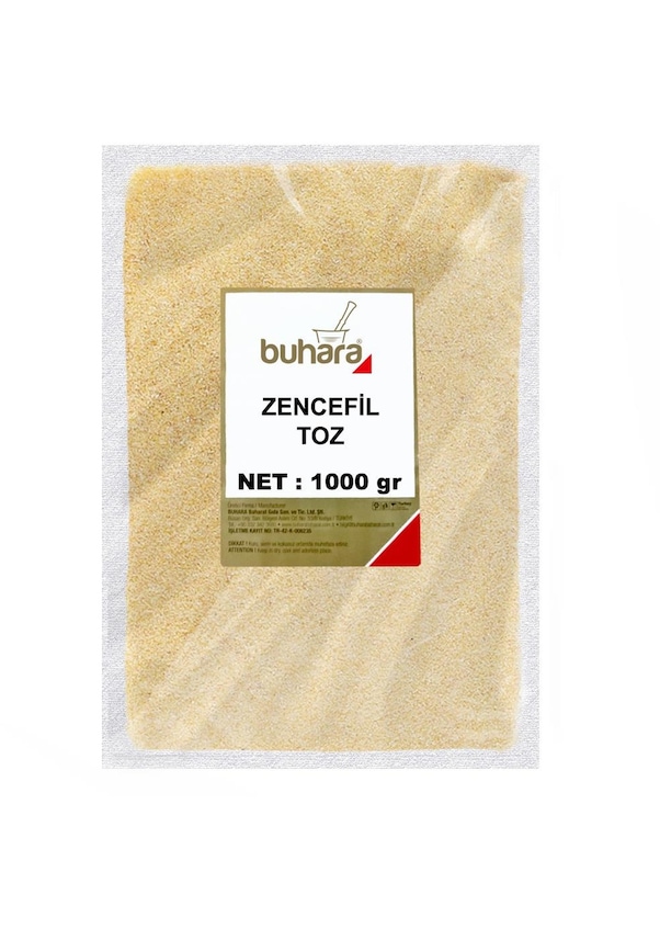 Buhara Zencefil Toz 1 KG Fiyatları ve Özellikleri