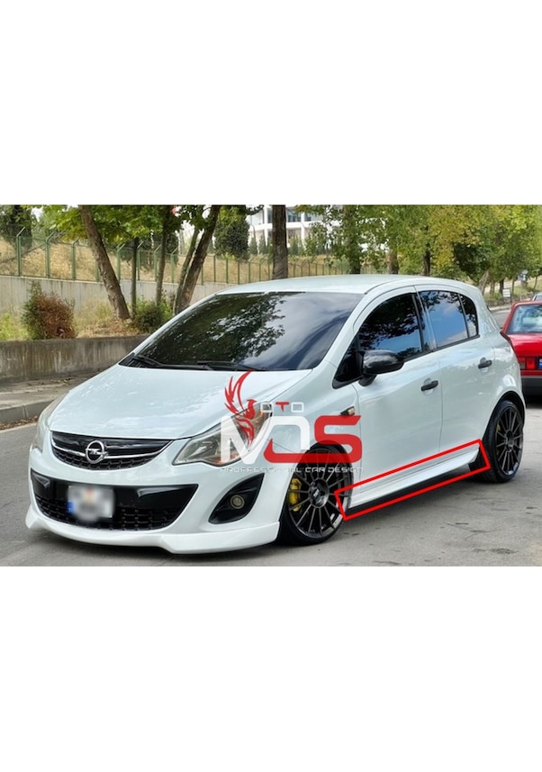 Opel Corsa D Aero Marşpiyel Takım Fiberglass Boyasız Fiyatları ve ...