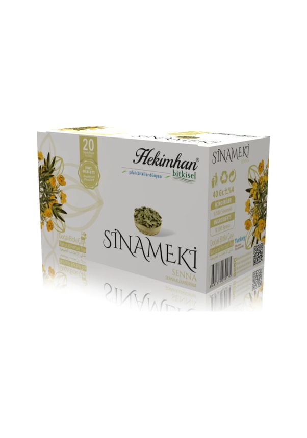 Hekimhan Bitkisel Sinameki Doğal Bitki Çayı Süzen Poşet 2'li 20 x 2 G ...